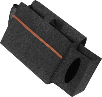 Lurrose Filz Aufbewahrungstasche Zum Aufh&auml;ngen H&auml;ngende Organizer Tasche Aus Stabilem Filz Mit Innenrahmen Platzsparend F&uuml;r Schlafzimmer Studentenwohnheim Und