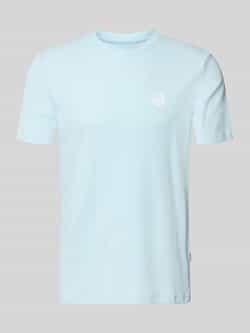 Blend Regular Fit T-Shirt mit Strukturmuster Modell Kaito