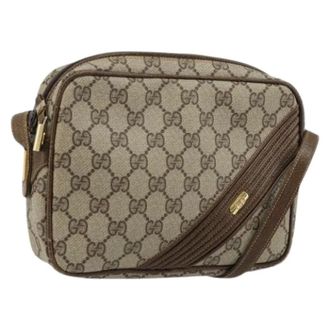 Gucci Sac bandouli&egrave;re vintage GG Canvas Pre-owned - Femme - Pre-owned - Beige - Taille: ONE Size