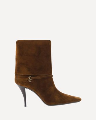 Saint Laurent Vicky Ankle Boots Female 36.5