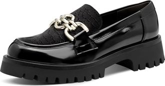 Tamaris Damen Slipper schwarz 39