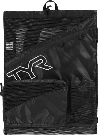 TYR ELITE MESH BACKPACK BLACK, LBMSHELT, Schwarz, Einheitsgröße