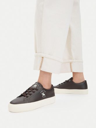 Beverly Hills Polo Club Sneakers aus Stoff Beverly Hills Polo Club CEO-BHPC040W Dunkelbraun