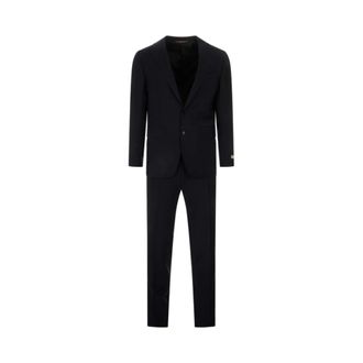 Canali Homme, Costumes, Noir, Taille: 2XL ABI
