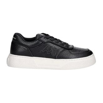 A|X Armani Exchange Homme, Chaussures, Noir, Taille: 45 EU Baskets &agrave; plateforme basses