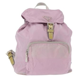 Prada Pre-owned Vintage Rucksack - - Pre-owned - Damen - Rosa - ONE SIZE