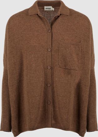 Notshy Gilet Andrea Cafe Au Lait