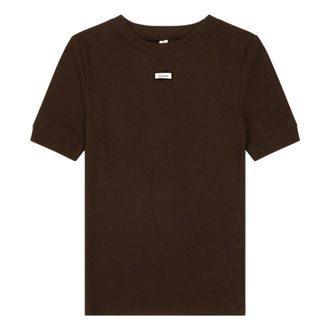 Entire studios Entire Studios, Femme, Tops, Brun, Taille: 40 FR Lounge Tee