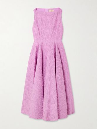 Roksanda Ilincic Tera Midikleid Aus Cloqu&eacute; - Pink