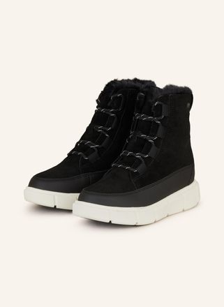 Sorel Schn&uuml;rboots schwarz