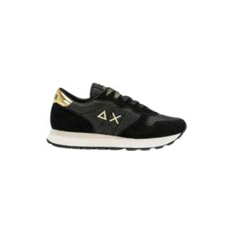 Sun 68 Thin Glitter Sneakers - - Shoes - Herren - Schwarzk - 37 EU