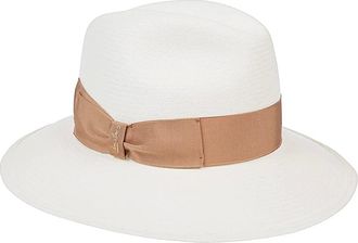 Borsalino Femme, Accessoires, Beige, Taille: S Chapeau de paille &agrave; large bord