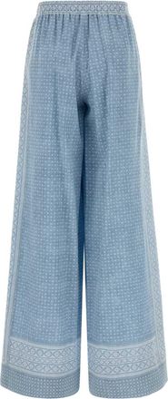 Ermanno Scervino Stfazzolettodenimbianco Exterior: Silk Pantaloni Trousers