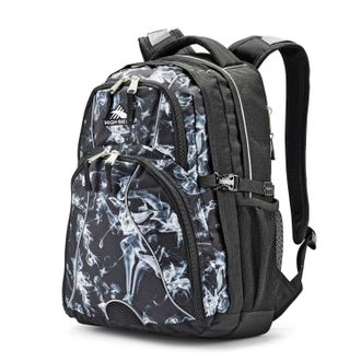 High Sierra Swerve Laptop-Rucksack, Black Steam/Black (Schwarz) - 53665-7602, 19 x 13 x 7.75-Inch