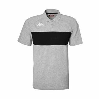 Kappa Polo Dianetti pour Homme - Gris - Taille L