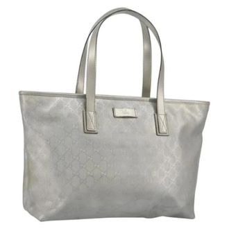 Gucci Sac cabas vintage Pre-owned - Femme - Pre-owned - Gris - Taille: ONE Size