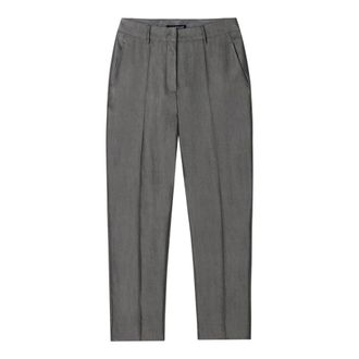 Luisa Cerano Graue Slim Tailored Hose - - Trousers - Damen - Grau - L