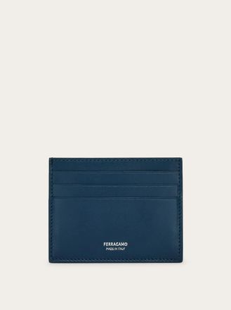 Ferragamo Herren Kreditkartenetui Blau