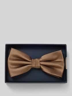 Willen Krawattenfabrik Fliege aus reiner Seide mit verstellbarer Kragenweite