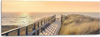 Reinders Wandbild, Weg zum Strand, Schlafzimmer, Bilder, Wanddeko, Room Decor, MDF, Beige, 30 x 90