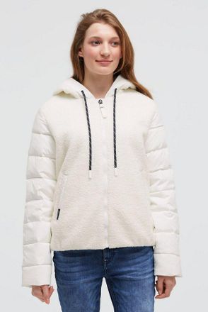 soccx Fleecejacke mit Windbreaker-B&uuml;ndchen