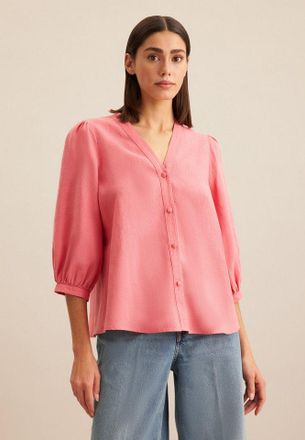 Seidensticker Klassische Bluse Schwarze Rose Tunika Uni