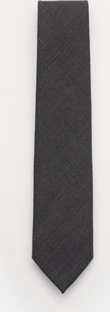 Bigi Cravatte Milano Herren - Wollkrawatte Arno anthrazit