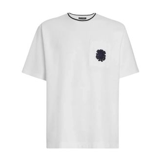 Dolce & Gabbana T-Shirt - Homme - Tops - Blanc - Taille: L