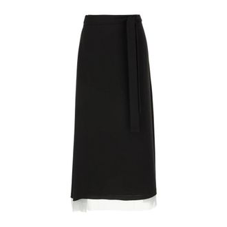 Fendi Stilvolle Gonne f&uuml;r einen trendigen Look - - Skirts - Damen - Schwarzk - S