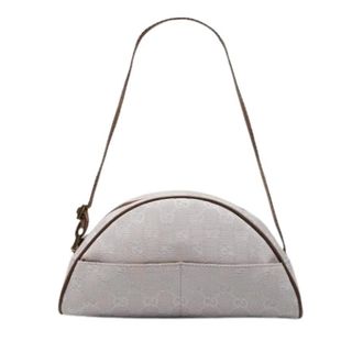 Gucci Sac bandouli&egrave;re en toile Pre-owned - Femme - Pre-owned - Beige - Taille: ONE Size