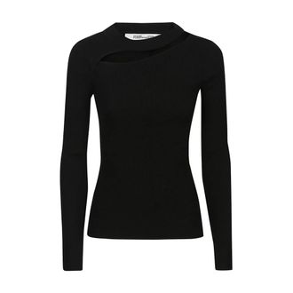 Diane Von F&uuml;rstenberg Rundhals-Strick - - Knitwear - Damen - Schwarzk - XS