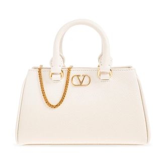 Valentino Garavani Ledertasche - - Bags - Damen - Beige - ONE SIZE