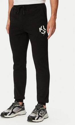 Karl Lagerfeld Jogginghose B3M10013 Schwarz Slim Fit