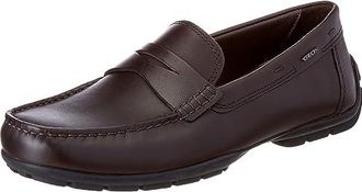 Geox Homme U Moner W 2fit D Moccasin, Café, 40 EU