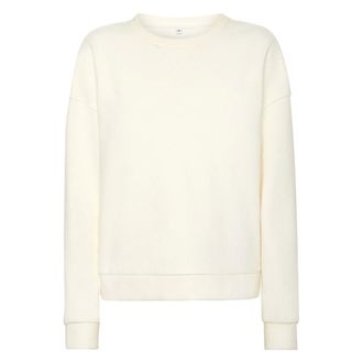 Plein Sport Femme, Sweatshirts et sweats &agrave; capuche, Blanc, Taille: 40 FR Boxy Fit SweaT-shirt Round Neck LS