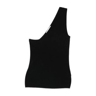 Lisa Yang One-Shoulder Top - - Tops - Damen - Schwarzk - M