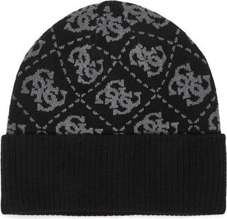 Guess M&uuml;tze AM9677 VIS01 Schwarz