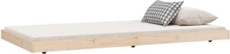 vidaXL Massivholzbett ohne Matratze 100x200 cm Kiefernholz Vidaxl