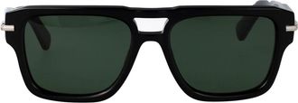 Ferragamo Homme, Accessoires, Noir, Taille: 56 MM Lunettes de soleil &eacute;l&eacute;gantes Sf2070S