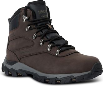 Regatta Mens Classic Walking Boots Holcombe Klassische Wanderschuhe f&uuml;r Herren, Peat, 41 EU