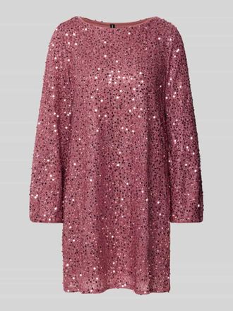 Vero Moda Flie&szlig;endes Abendkleid mit Paillettenbesatz Modell NAJA