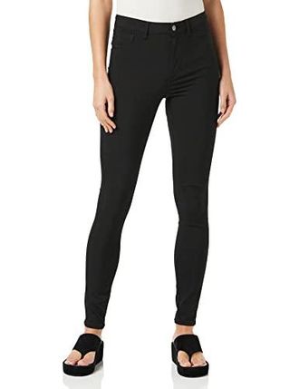 Pieces Pieces Femme Pchighskin Wear Jeggings Black/Noos Jeans, Noir (Black), L EU