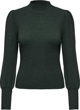Only Onlkatia L/S Pull &Agrave; Col Haut Knt Noos Femme Sweater, June Bug, XS