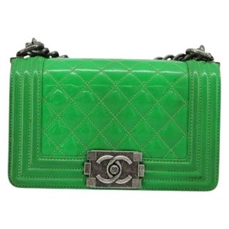 Chanel Pre-owned Vintage Schultertasche - - Pre-owned - Damen - Gr&uuml;n - ONE SIZE
