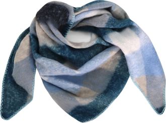 Glamexx24 Damenschal Damenhalstuch Herrenhalstuch Mehrfarbig mit Muster Winterschal sehr warm und weich XXL Schal f&uuml;r viele Angelegenheiten dreieckige Form