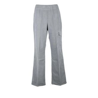 PANICALE Wide Hosen Classico - - Trousers - Damen - Grau - L
