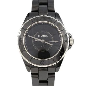 Chanel Montre en verre Pre-owned - Femme - Pre-owned - Noir - Taille: ONE Size