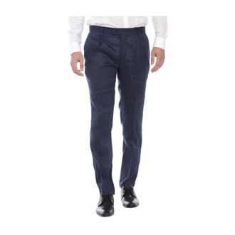Daniele Alessandrini Pantalone Gassato - - Trousers - Herren - Blau - S