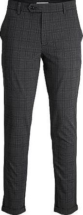 Jack & Jones Jack & Jones Jpstmarco Jjconnor Noos Pantalon Chino, Gris Concrete/Checks: Check, 29W x 32L Homme