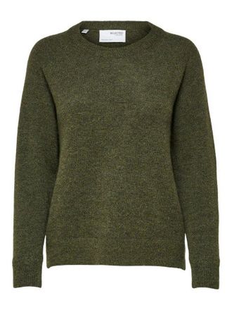 Selected Strickpullover FLULU (1-tlg) Plain/ohne Details